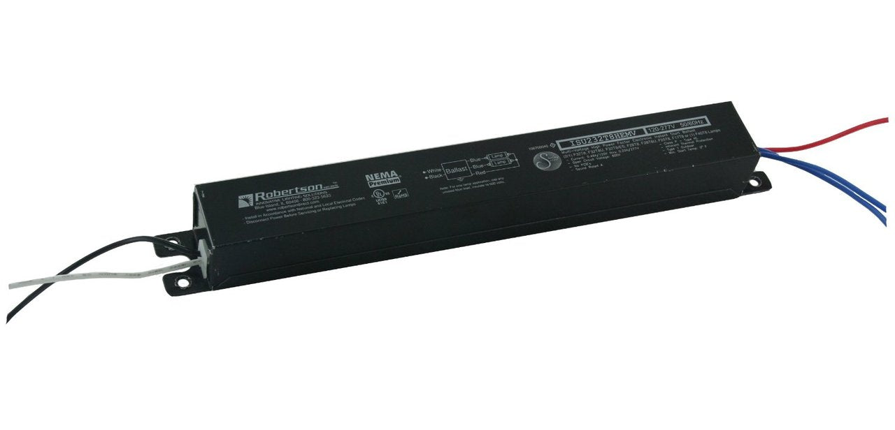Robertson ISU232T8HEMV /A Electra 2xF32T8 Ballast - High BEF Ballasts